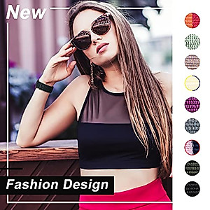 Nylon Sport Band Compatible with Apple Watch Band 38mm 40mm 41mm 42mm 44mm 45mm, Adjustable Breathable Women Men Braided Strap Compatible for iWatch Series 9/8/7/6/5/4/3/2 SE Dark Black A