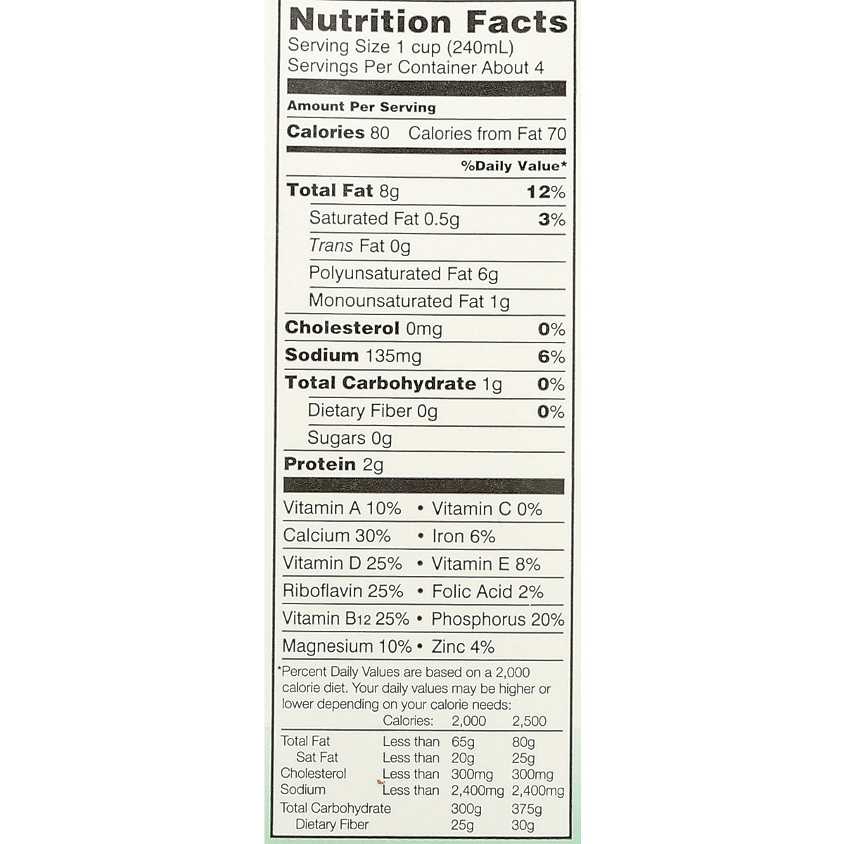 Living Harvest, Hempmilk Unsweetend Vanilla, 32 Fl Oz