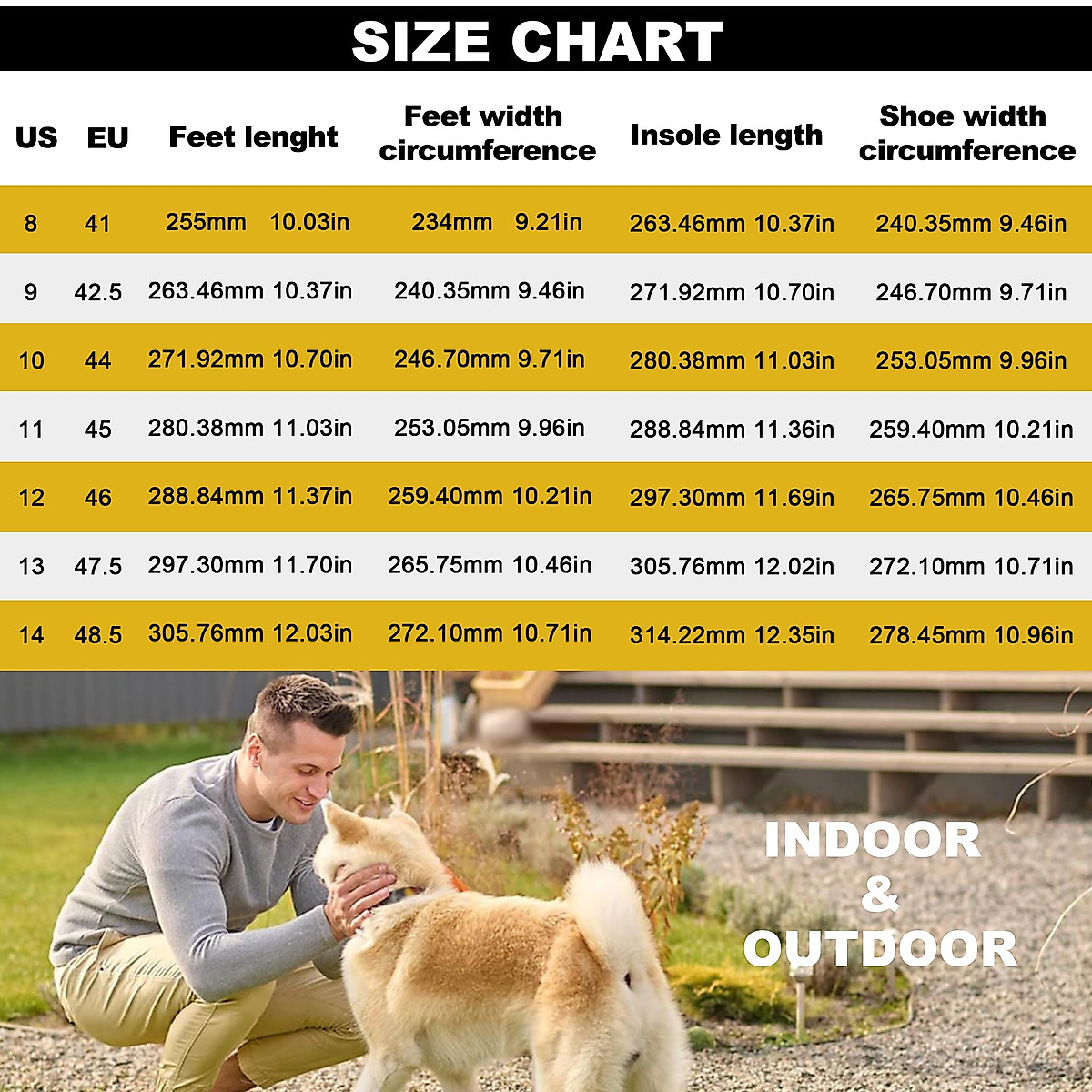 SKABIU Mens House Slippers Indoor Outdoor Comfort House Shoes Micro Suede Grey Size 10