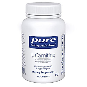 Pure Encapsulations L-Carnitine | Hypoallergenic Supplement for Cardiovascular and Endurance Support | 120 Capsules