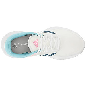 adidas Women's Response Running Shoe, FTWR White/Altered Blue/Beam Pink, 8