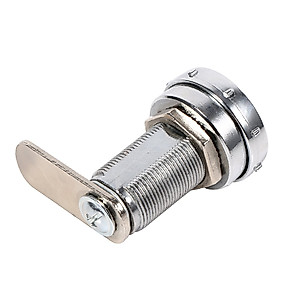 3 Digit Code Combination Lock, Stainless Steel Durable Security Lock Easy to Install Password Coded Cabinet Lock for Household(17~23mm)