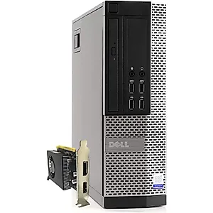 Dell Video Editing CAD OptiPlex 7020 Desktop Computer PC, Intel Core i7-4570 3.2 GHz Processor, 16GB RAM, 480GB SSD (Fast Boot) + 2TB HDD, Graphics RX-550 4GB DDR5, WiFi, Windows 10 Pro (Renewed)