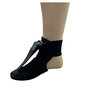 Alpha Medical Plantar Fasciitis Night Splint Sock -Dorsal Drop Foot Brace, Sock for sleeping, Heel Pain, Achilles Tendonitis, Fits Left and Right foot Men and Women L1902 (Small)