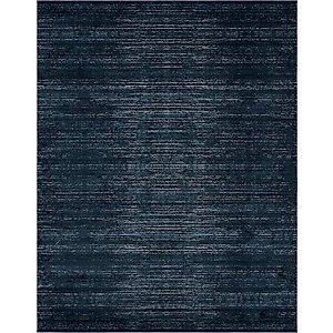 Unique Loom Jill Zarin Uptown Collection Area Rug - Madison Avenue (8' x 10' Rectangle, Navy Blue/ Ivory)