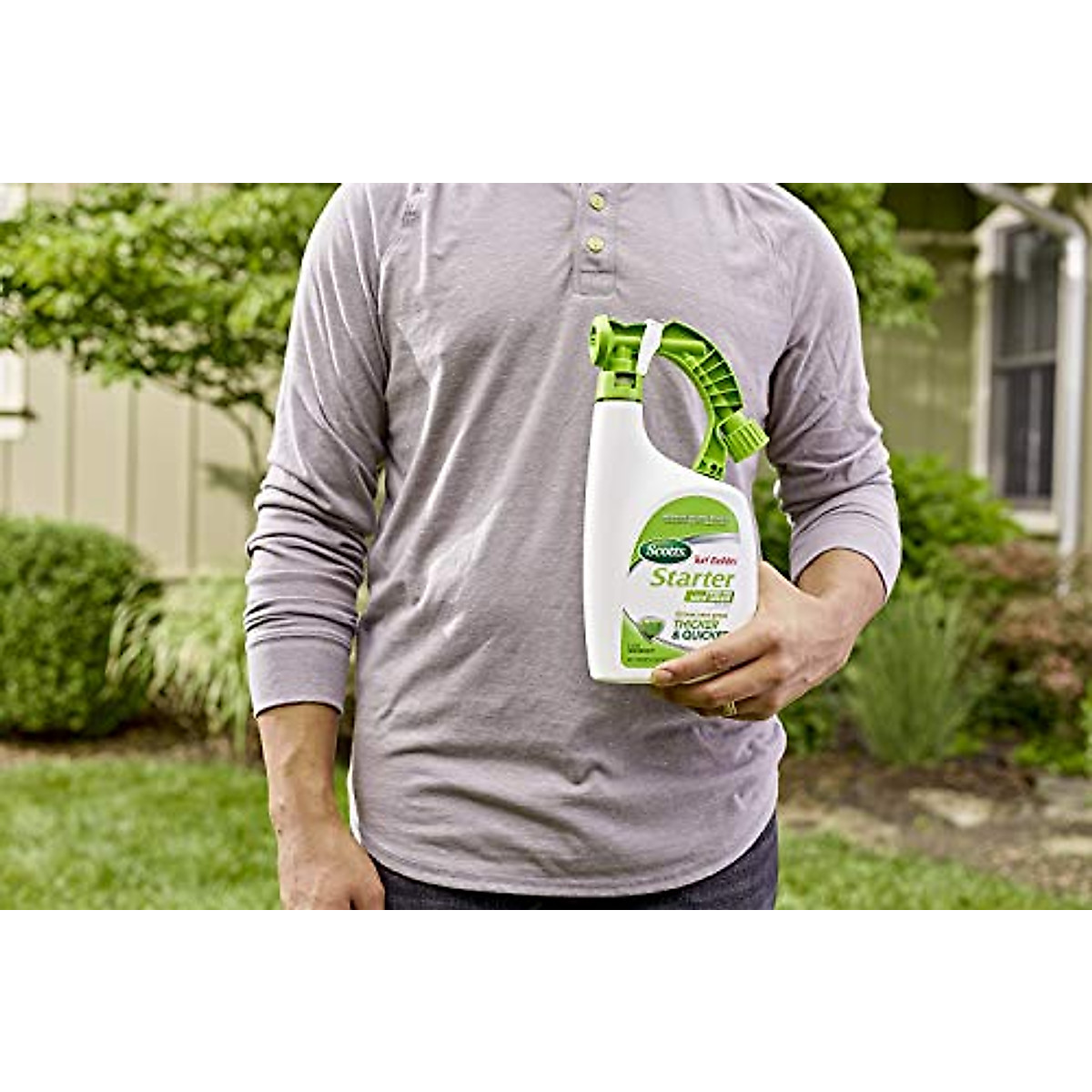 Scotts Turf Builder Starter Food for New Grass Ready-Spray, 32 oz.