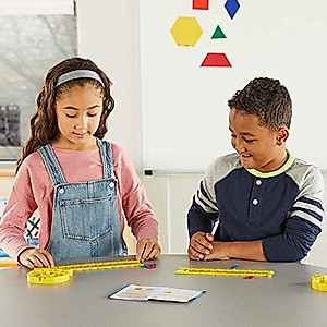 hand2mind - 92286 Number Line Clock for Kids Ages 5-10, Turn A Number Line Into A Clock, Hands-on Way to Go from Counting Numbers to Telling Time, Learning to Tell Time Clock, Homeschool Supplies (Set of 1)