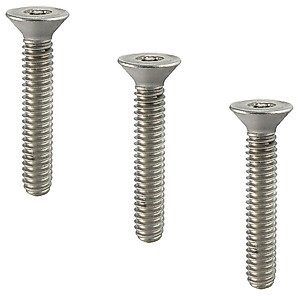 Machine Screws - Stainless Steel Torx Security Flat Head Machine Screw 6-32 X 1" 50 Pcs Quality Metal Fast