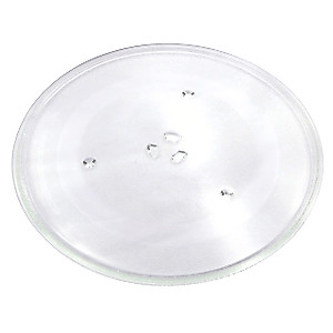 14-1/8" Microwave Glass Turntable Tray works for Samsung DE74-20002B DE74-20002A DE7420002 1150157 MC7698W ME1460SB MG14H3020CM MG7980W MS1470WA PS4234950 Microwave Oven Cooking Plate 36CM