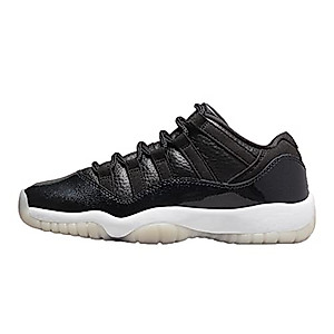 Jordan Boy's Air Jordan 11 Retro Low (Big Kid) Black/Gym Red/White/Sail 5.5 Big Kid M