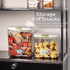 LivLab Rice Dispenser - with Measuring Cup Grain Container Bin for Kitchen Pantry Storage, BPA Free,4.5 L/4.6qt/5kg