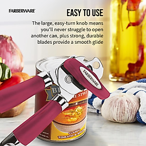 Farberware Pro 2 Can Opener, Berry, One Size (5263739)