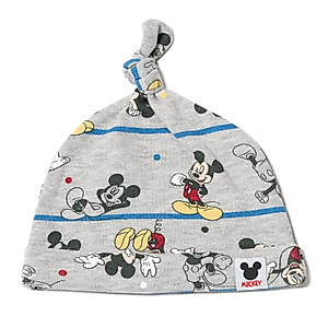 Disney Donald Duck Pluto Mickey Mouse Infant Baby Boys 3 Piece Outfit Set Cuddly Bodysuit Pants Hat 3-6 Months