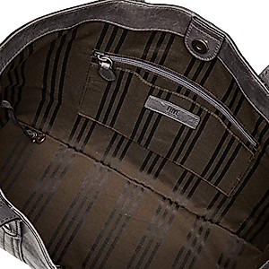 Frye womens Melissa Shopper Tote Bag, Carbon, One Size US