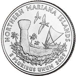 2009 D Mariana Islands Quarter Uncirculated