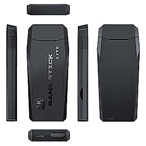 CONSOLE GAME STICK MINI RETRO 4K 10000+ JOGOS 2 CONTROLE SEM FIO PS1