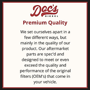DOC'S DIESEL Ram 6.7L Cummins Air Filter 2007-2023 | Replaces 53034051AB | OEM Grade Air Filter