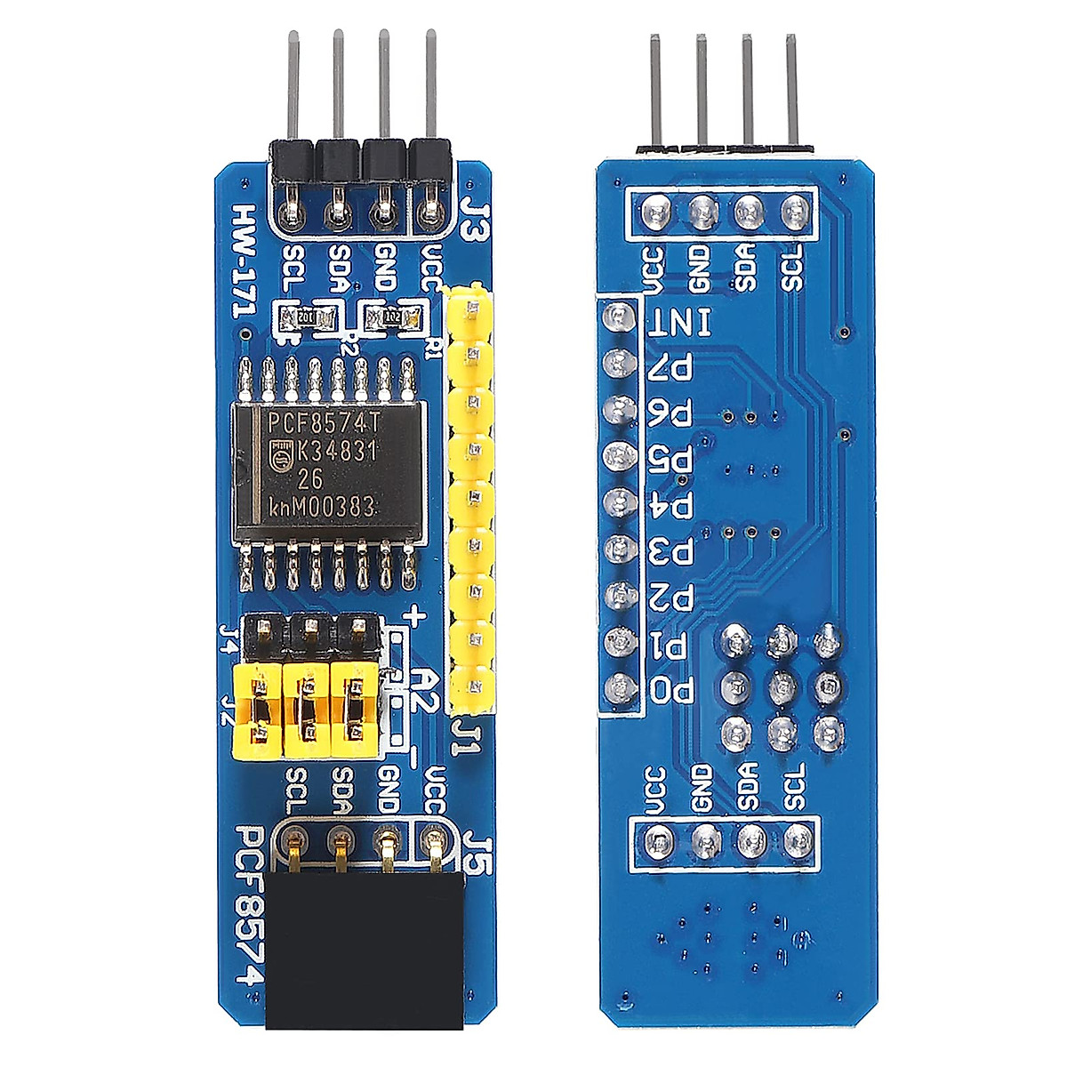 ALMOCN 10pcs PCF8574 IO Expansion Board I/O Expander I2C-Bus Evaluation Development Module for Arduino Raspberry Pi