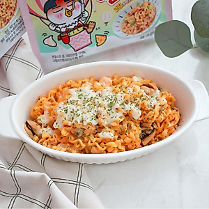 Samyang Buldak Korean Spicy Ramen 5 Flavor Variety Pack - TikTok Ghost Spicy Noodle Challenge