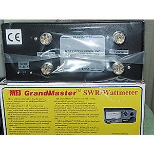 MFJ-874 RF Power & SWR Meter for 1.8-525Mhz - HF/VHF/UHF 200W