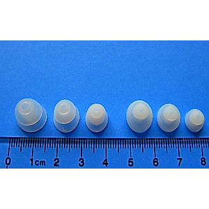 Comfortable (CL) Oval Fit Set Compatible with Klipsch In Ear Earphones - Replacement Ear Adapters Eartips Earbuds Eargels