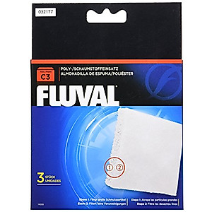 Fluval C3 Poly Foam Pad - 3-Pack