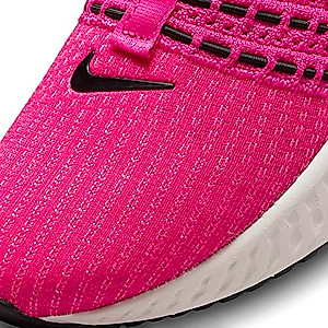 Nike React Phantom Run Flyknit 2 DQ7649-600 Pink-Black Women's Running Sneakers 8.5 US, Pink Prime/Phantom/Habanero Red/Black