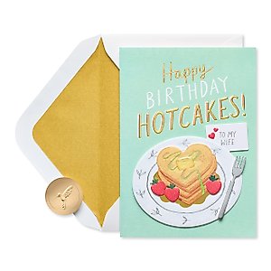 Papyrus Birthday Card for Wife (I Flipping Love You)