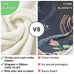 Softball Blankets for Adults Softball American Flag Fluffy Throw Blanket Fall Flannel Blanket for Kid Decor Plush Fleece Blanket Softball Theme for Couch Living Room Bedroom Sofa