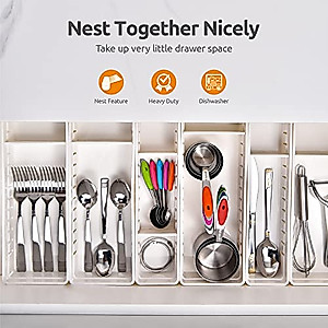 U-Taste 12 Piece Measuring Cups and Spoons Set in 18/8 Stainless Steel : 7 Measuring Cups & 5 Measuring Spoons