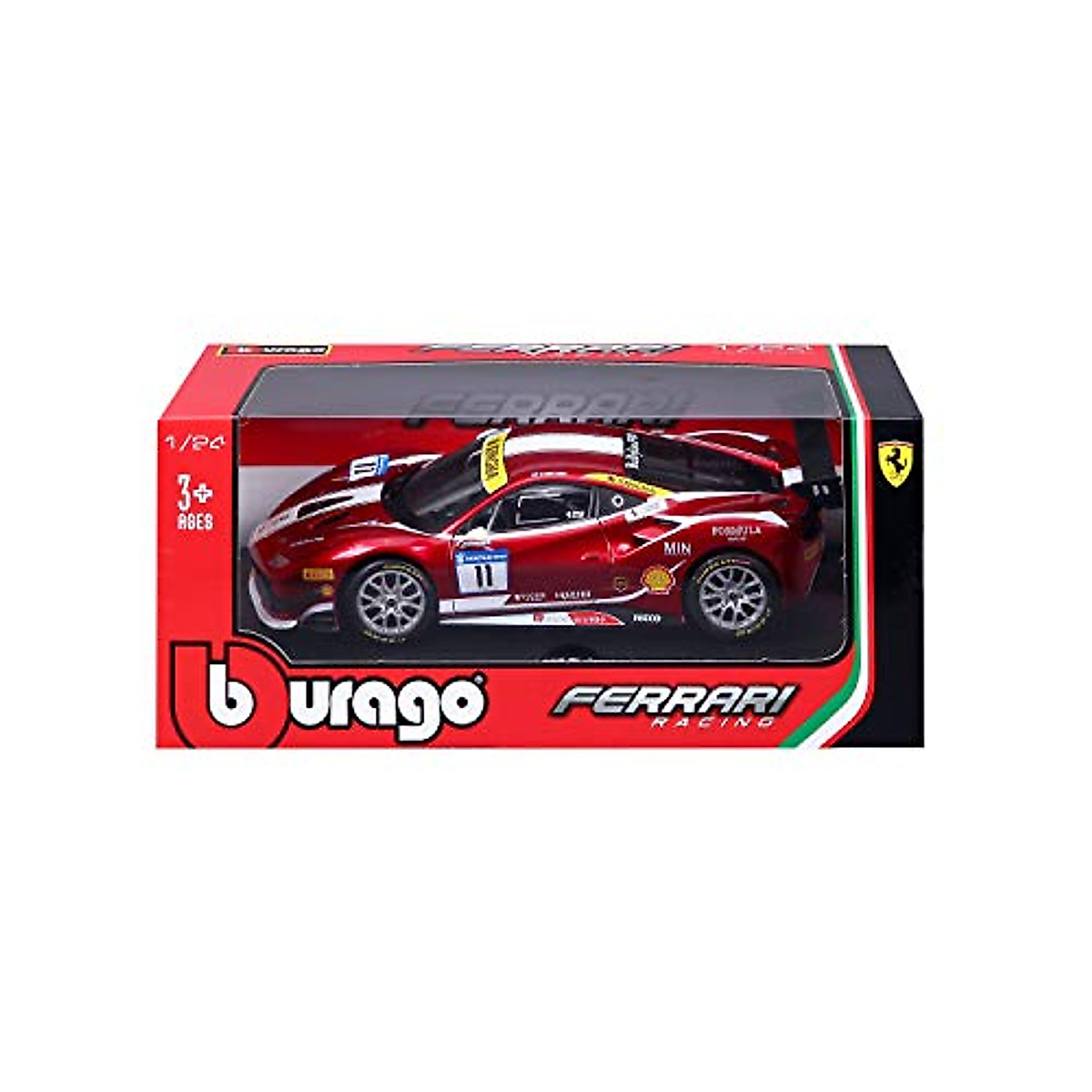 Bburago 1:24 Racing 488 Challenge - Red
