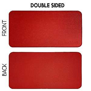 Purse Bling Base Shaper for Neverfull GM, Bag Shaper for LV Never full Bags and other LV Totes, Vegan Leather (Red, GM)