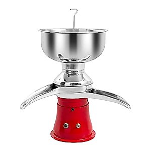 Carivia Milk Cream Centrifugal Separator,100L/H 25Gal/H Electric Fresh Milk Cream Separator Stainless Steel 110V Centrifuge Cheese Makers Separator For Goats Cows