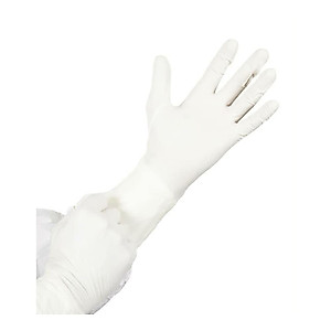 Ansell BPZS90 BioClean P-Zero Sterile Polychloroprene Glove, 12" Length, Hand Specific, Natural, Size 9.0 (Pack of 200)