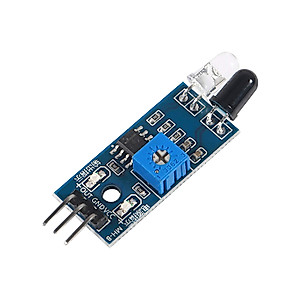 ALMOCN 15PCS IR Infrared Obstacle Avoidance Sensor Module 3-Wire for Arduino Raspberry Pi Smart Car Robot