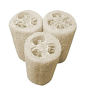 INGVY Dry Brushing Body Brush Natural Loofah Sponge Natural Loofah Sponges Exfoliator Scrubber Body Dead Skin Remover Bathroom Kitchen Accesories