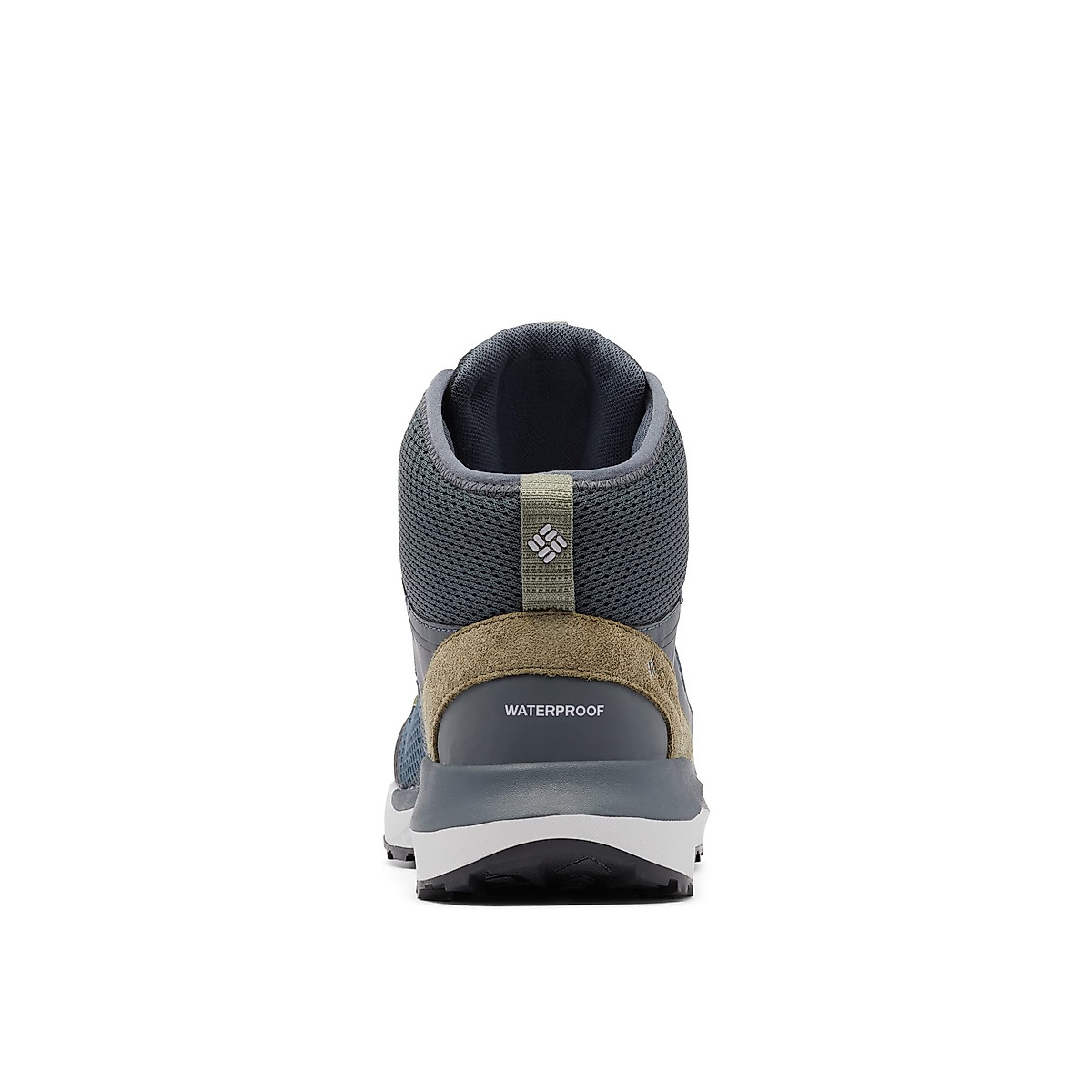 Columbia Men's Trailstorm Mid Waterproof, Graphite/Creek, 8