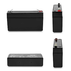 Casil 6V 1.3Ah Replacement Battery Compatible with WB613 UB613 PS612 WKA6-1.3F ExpertPower EXP612 6V 1.2 Mighty Max ML1.3-6 Crome AJC SigmasTek Elk 0613 NPP NP6-1.3 2 Pack