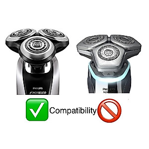 Replacement SmartClick Cleansing Brush for Philips Norelco RQ585