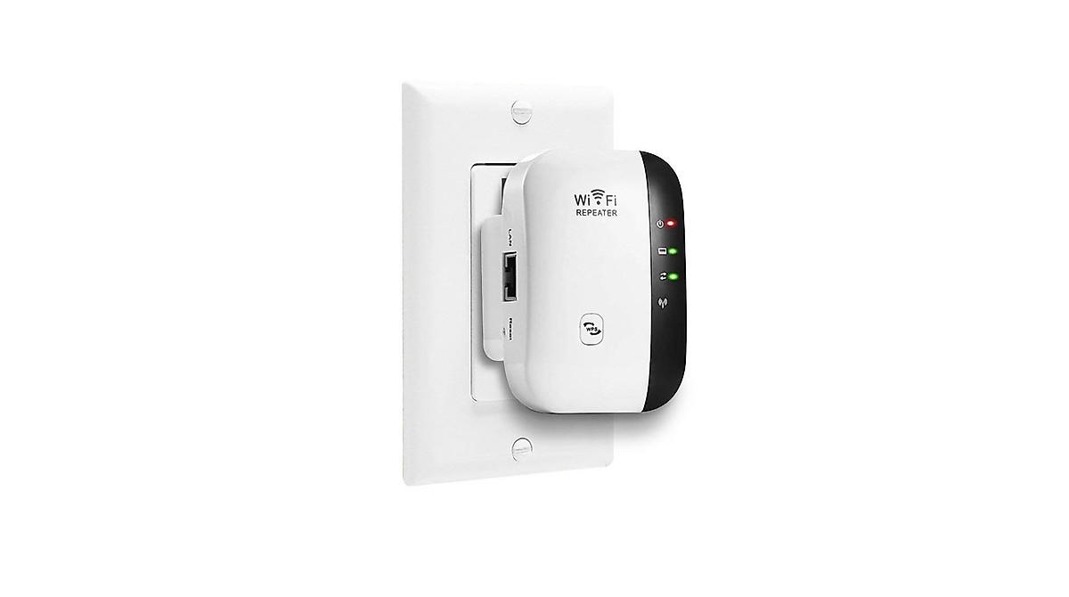 WiFi Range Extender Boosts Coverage Up to 2640 Sq Ft & 25 Devices
