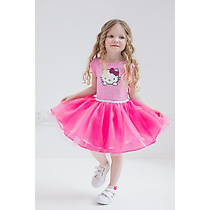 Hello Kitty Little Girls Tulle Dress Pink 7-8