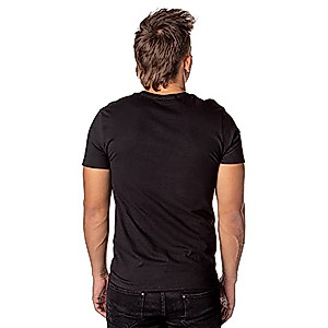 Cobra Kai Men's Adult Licensed Graphic Logo T-Shirt (Large) Black