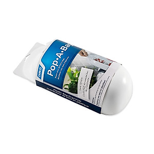 Camco Pop-A-Bag | Features a Compact Design that Conveniently Stores and Dispenses Reusable Plastic Grocery Bags inside RVs, Campers, Boats, Home, and Office | Polymer, White (57061)