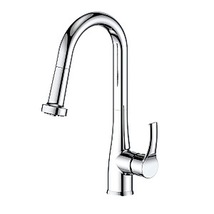 ZLINE Dali Kitchen Faucet in Chrome (DAL-KF-CH)