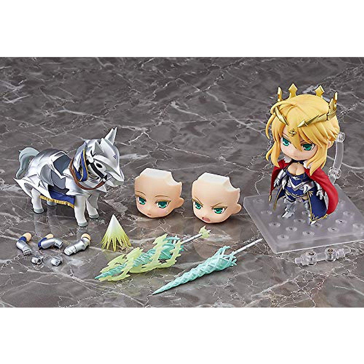 Fate/Grand Order: Lancer/Altria Pendragon & Dun Stallion Deluxe Nendoroid Action Figure