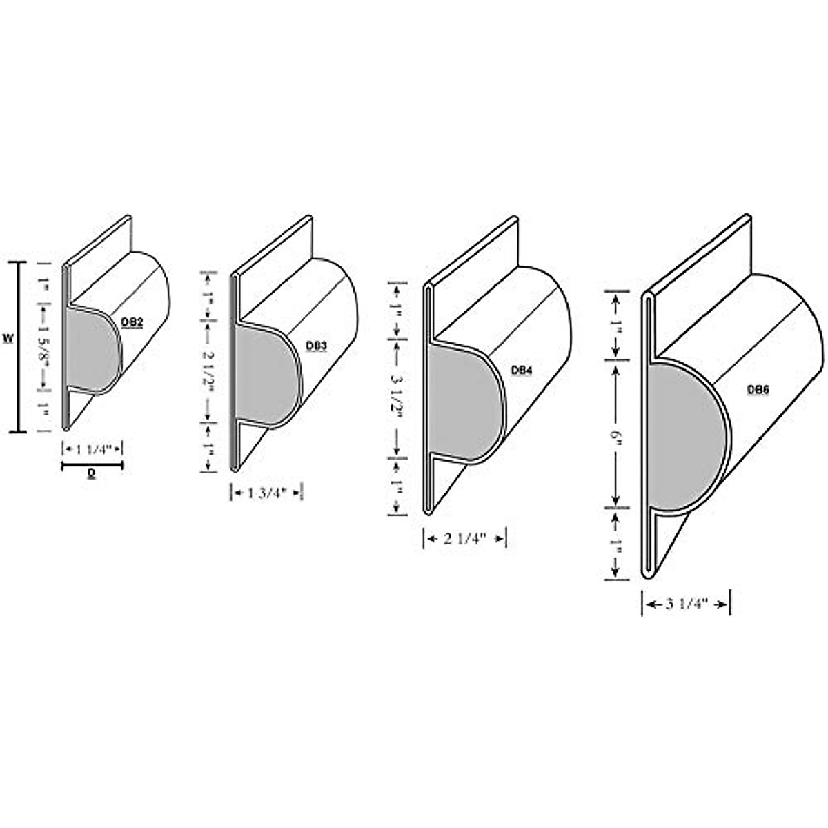Taylor Made Large Dock Post Bumper, 5-1/2" W x 2-1/4" D x 3' L, Polyester Cover, Closed-Cell Foam Inner Cushion, Fold-Over or Top of Dock Mounting, White - 2020108600