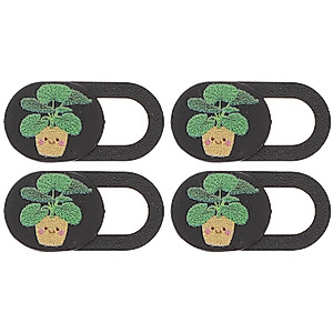 Mobestech 4pcs Potted Cover Phone Cover Laptop Cover for Laptop Web Cover Webcam Cover for Laptop Webcam Cover Slide Computer Cover