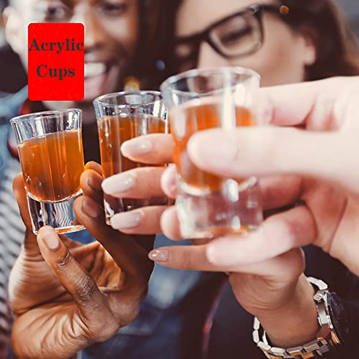 LOCYOP 6 Shot Glass Dispenser and Holder,Shot glass holder Shots Dispenser Liquor Dispenser Drink Despenseror Cocktail Dispenser with Brush for Filling Liquids