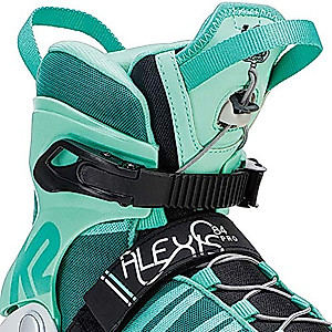 K2 Skate Women's Alexis 84 Pro Inline Skate, Green White, 7.5