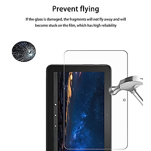 PCduoduo [2 pack] FOR Amazon Fire 7 2022 tempered glass screen protector, suitable for Amazon Fire 7 2022 tablet 7 inch.high-definition transparent shielding layer, scratch resistance